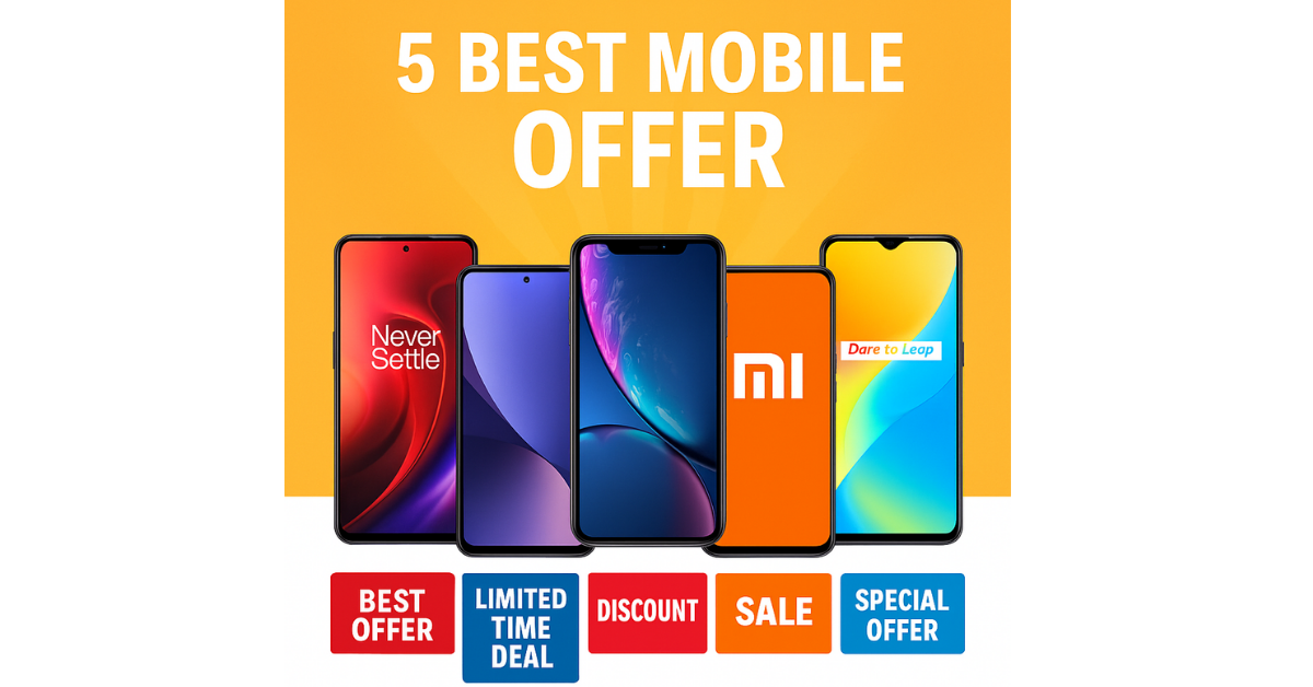 Best Budget Mobile Offers Online – August 2025 - Go Earn hari .in